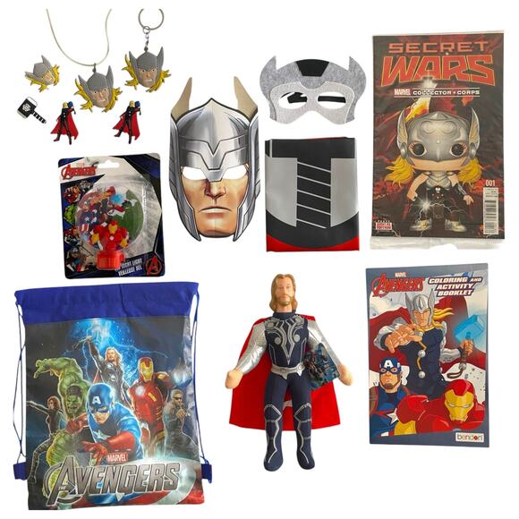 Variety Wholesalers | Office | Thor Avengers Collectors Bundle Figures ...